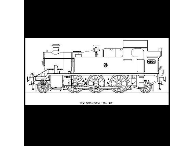 G.W.R. 45xx class Locomotive Kit