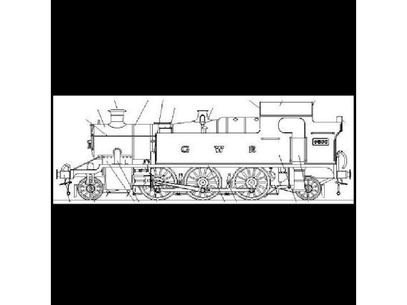 G.W.R. 45xx class Locomotive Kit
